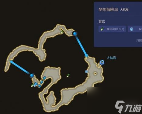 命运方舟梦想海鸥岛摩可可在哪里攻略 命运方舟 九游手机游戏